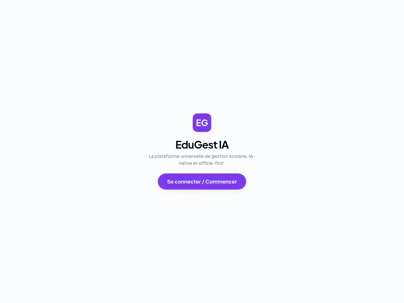 EduGest IA Platform