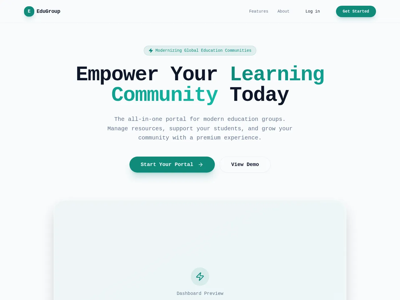 EduGroup Portal