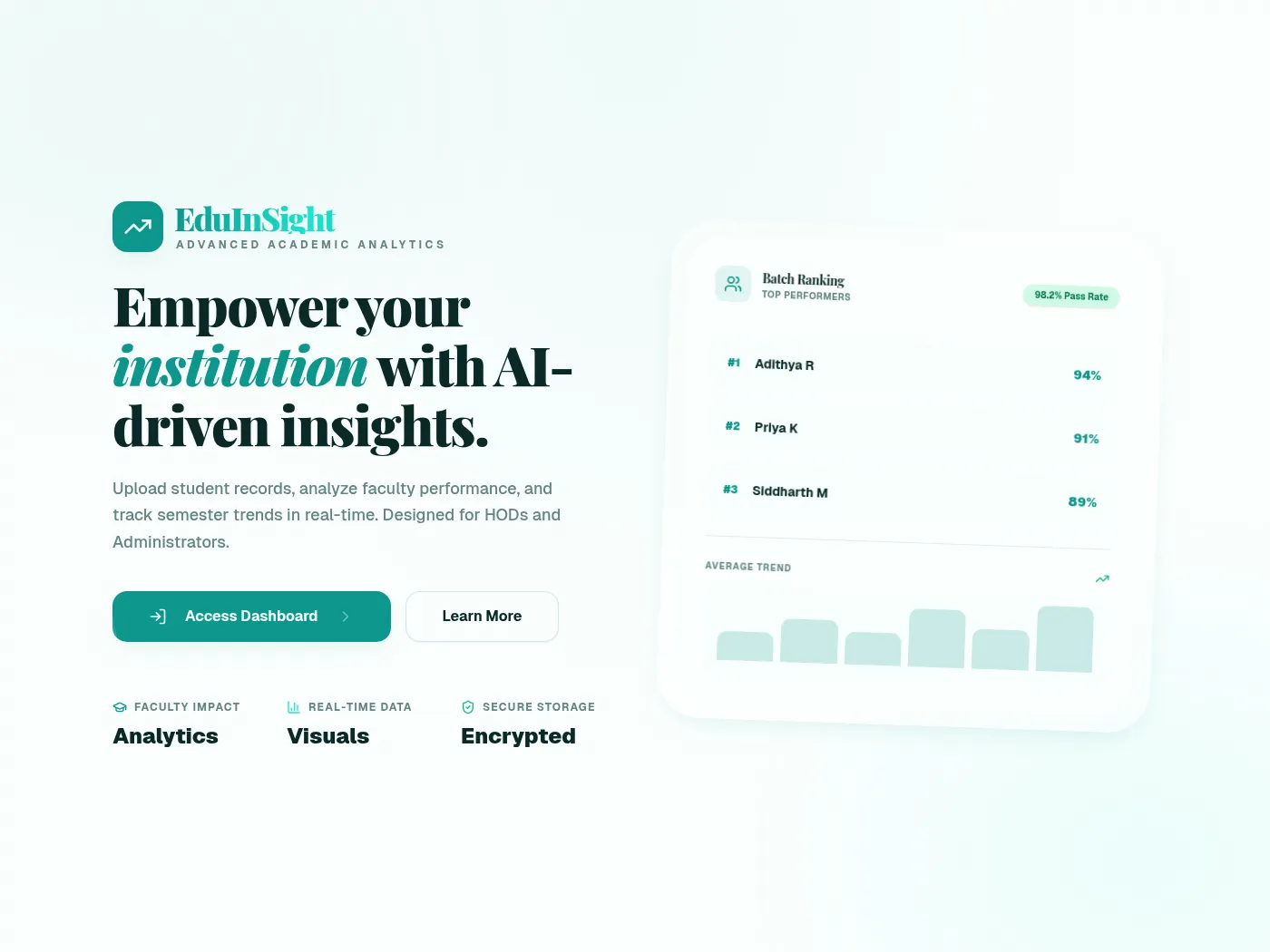 EduInSight Analytics