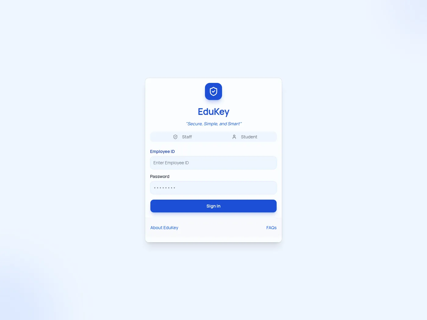 EduKey Document Portal