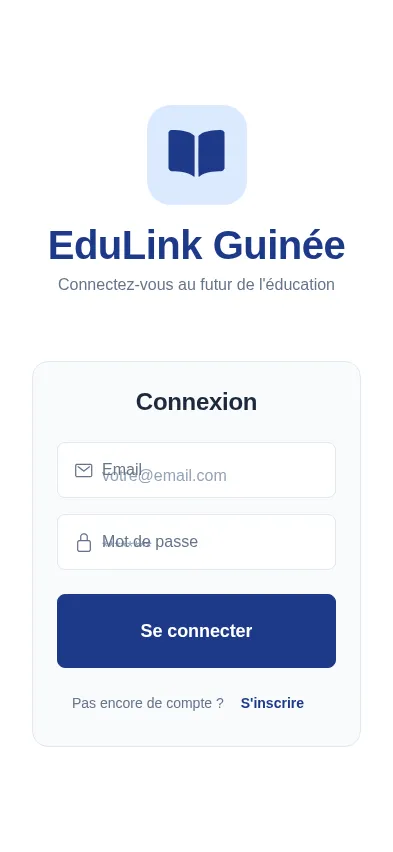 EduLink Guinée Marketplace