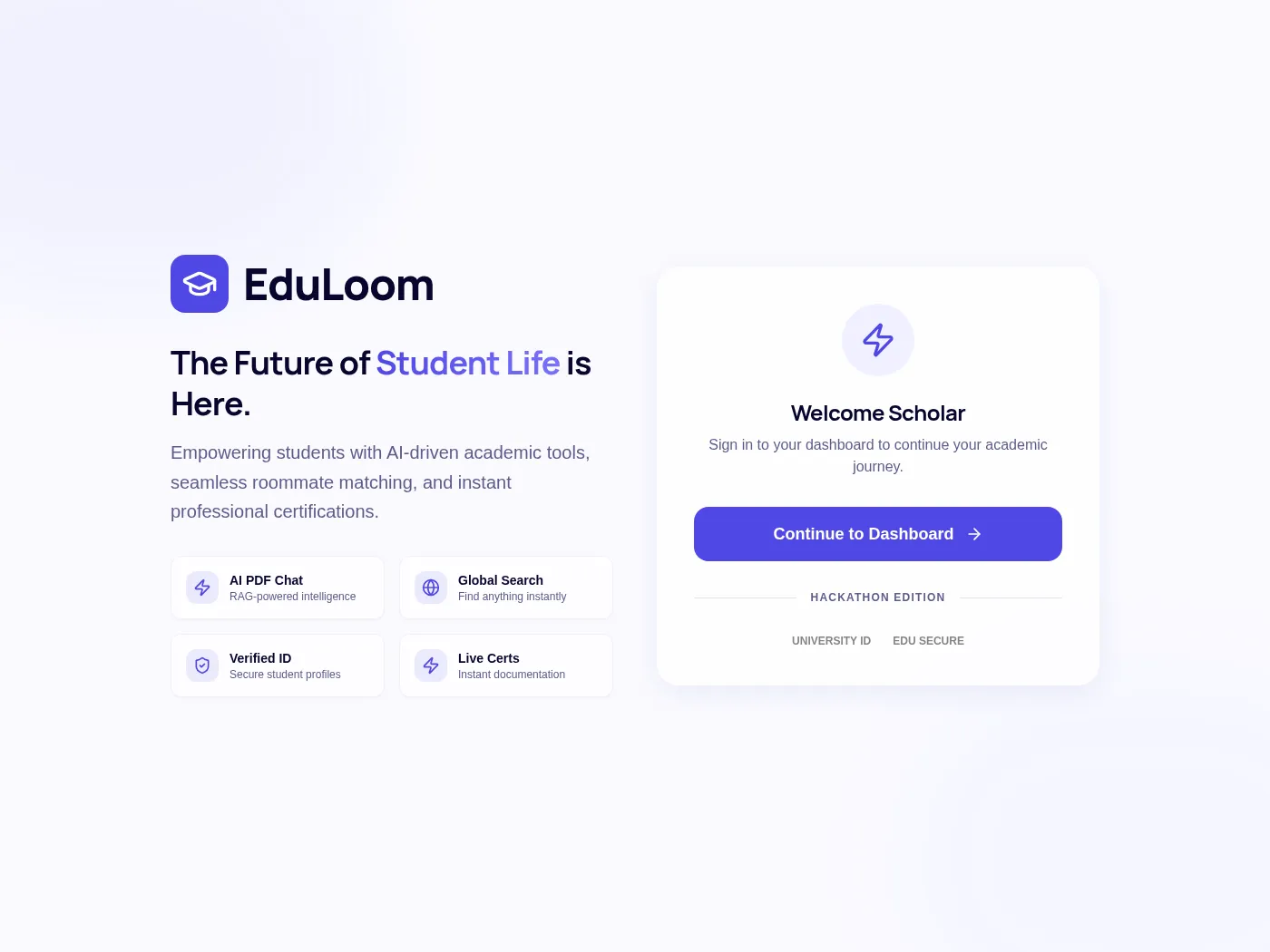 EduLoom Dashboard