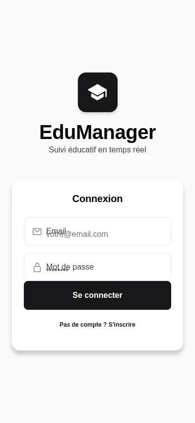 EduManager Tracker