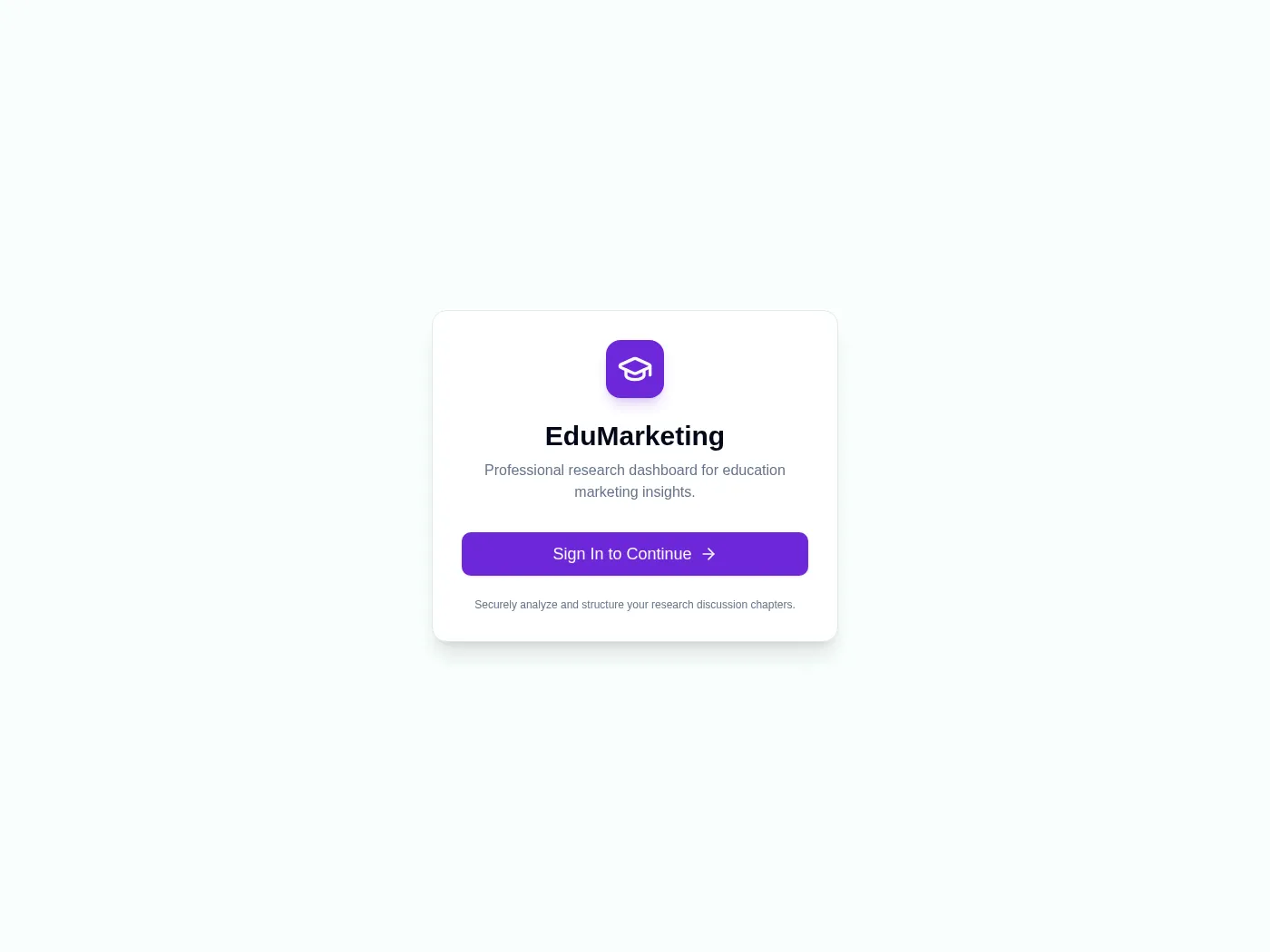 EduMarketing Insights Dashboard