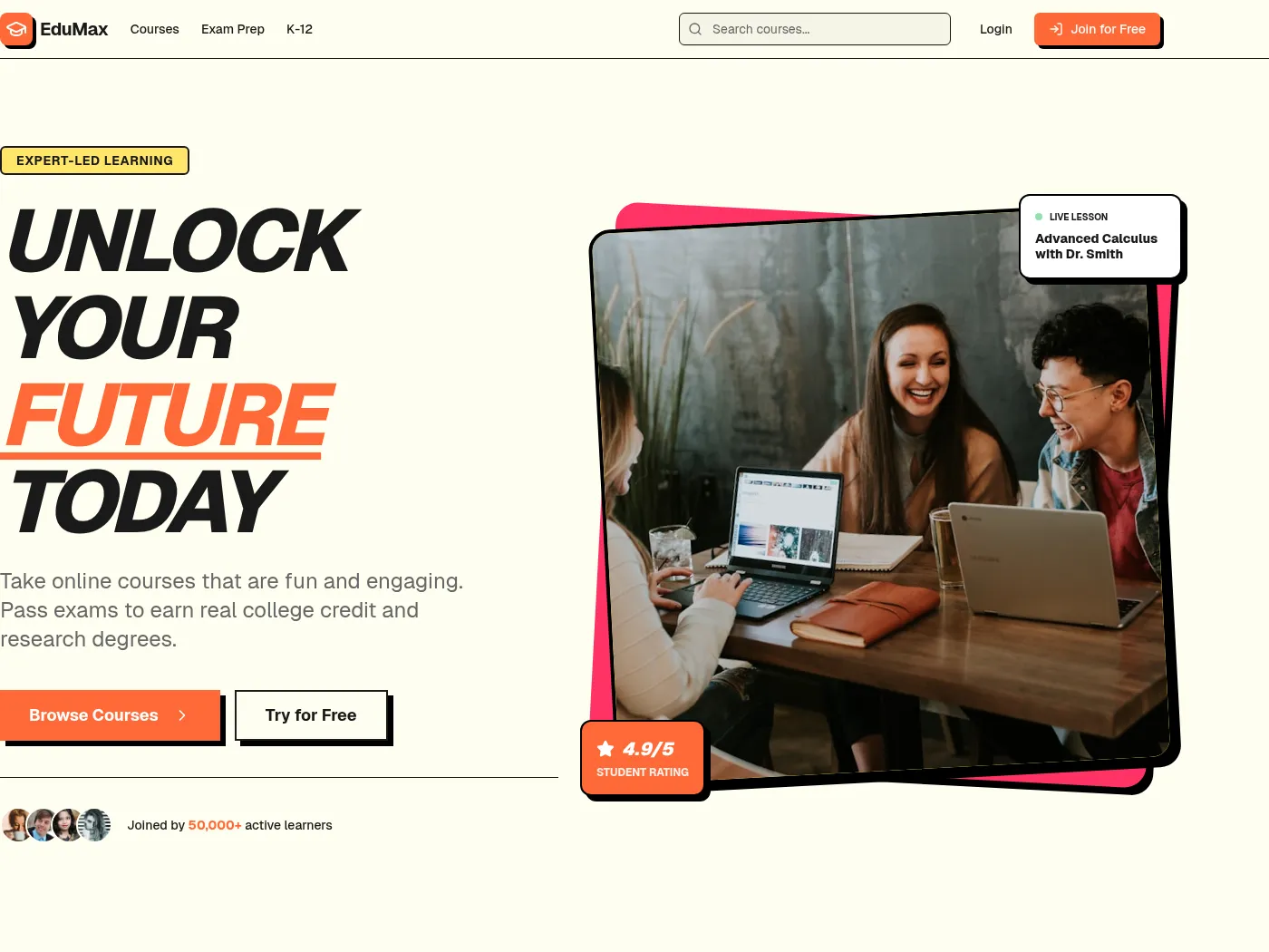 EduMax Online Learning