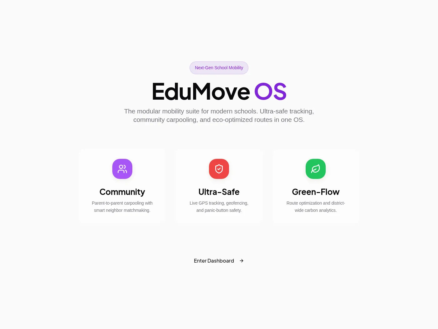 EduMove OS Mobility Suite