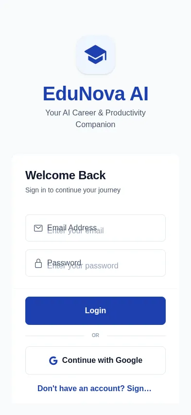 EduNova AI Assistant