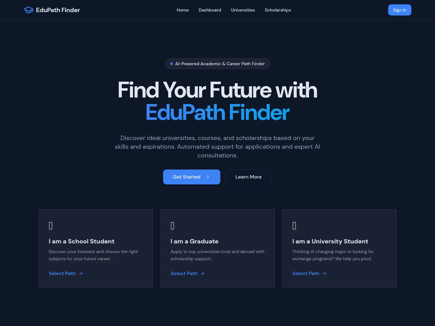 EduPath Finder