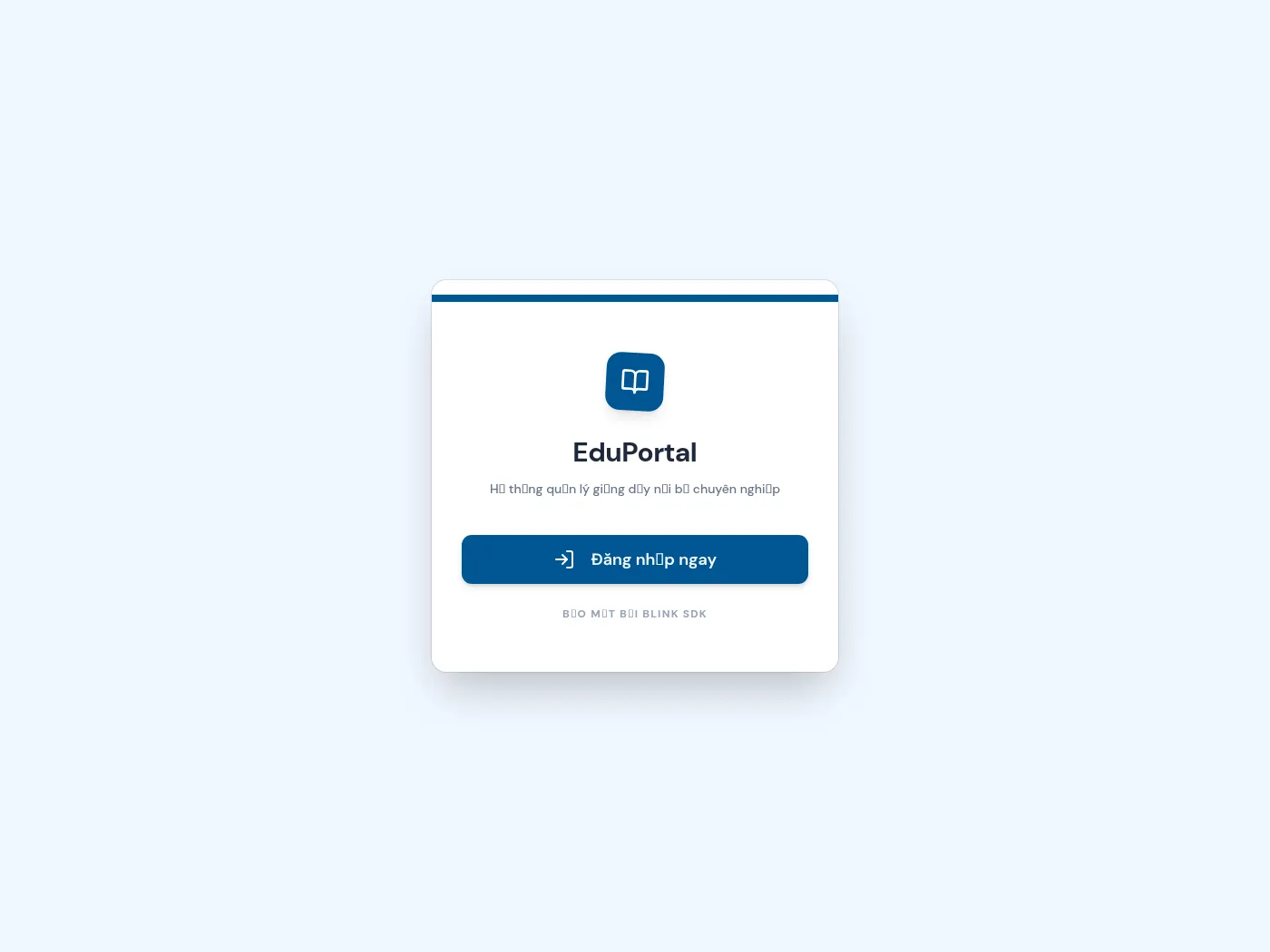 EduPortal Internal Web