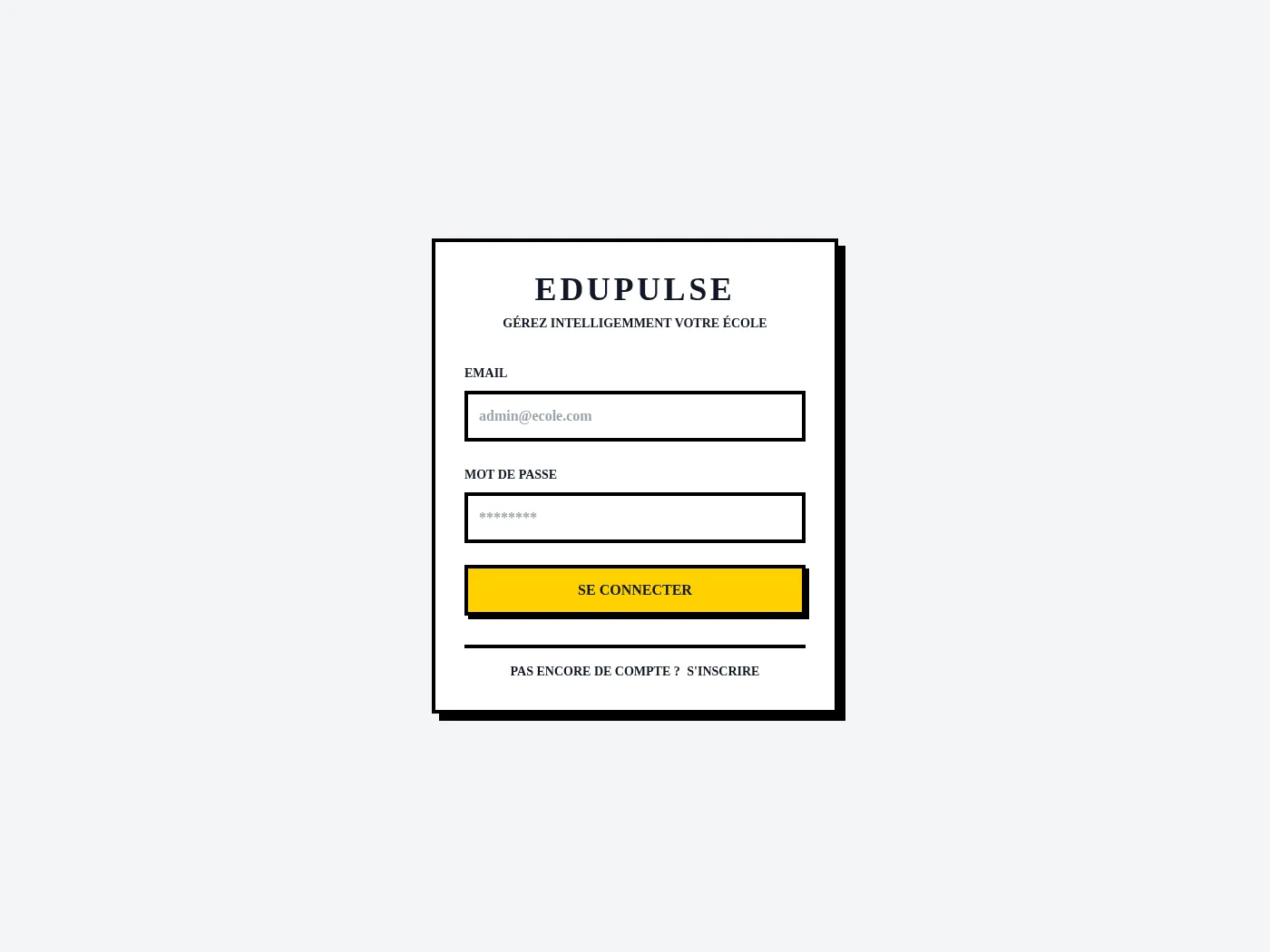 EduPulse School SaaS