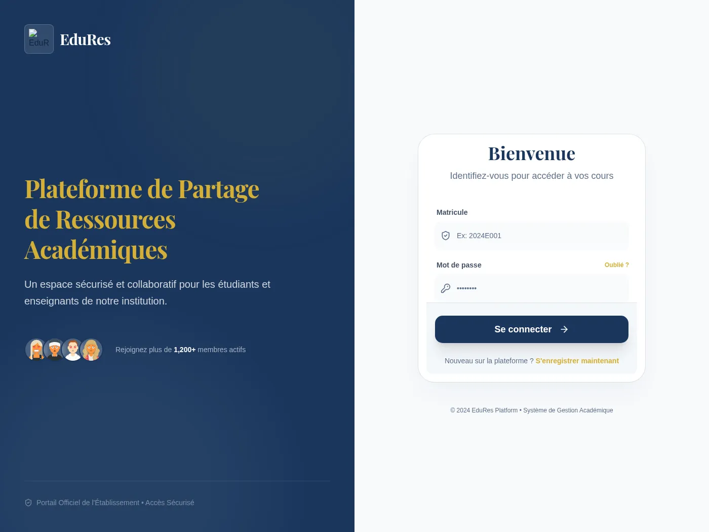EduRes Platform
