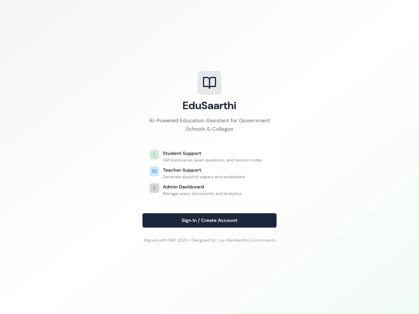EduSaarthi AI Assistant