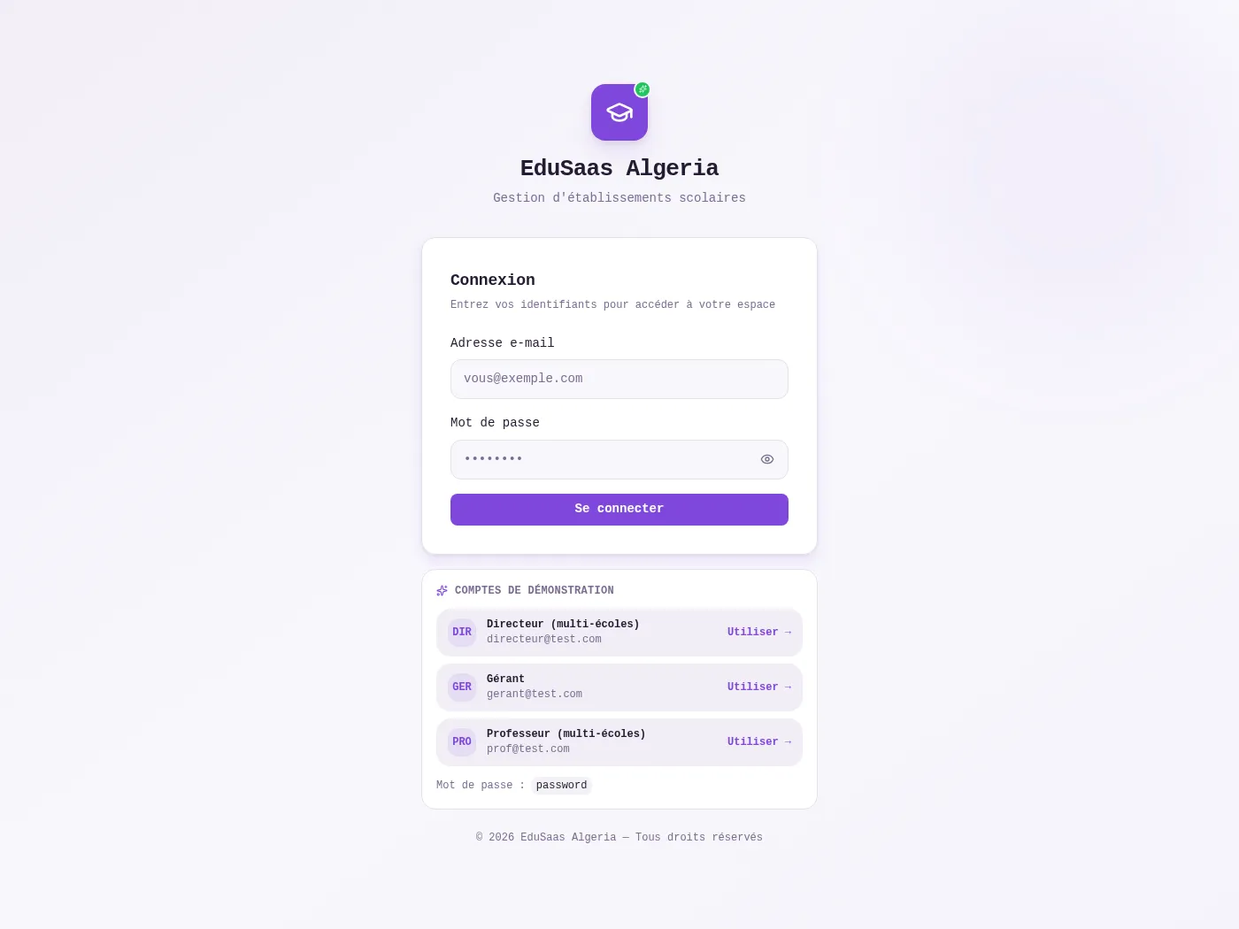 EduSaas Algeria