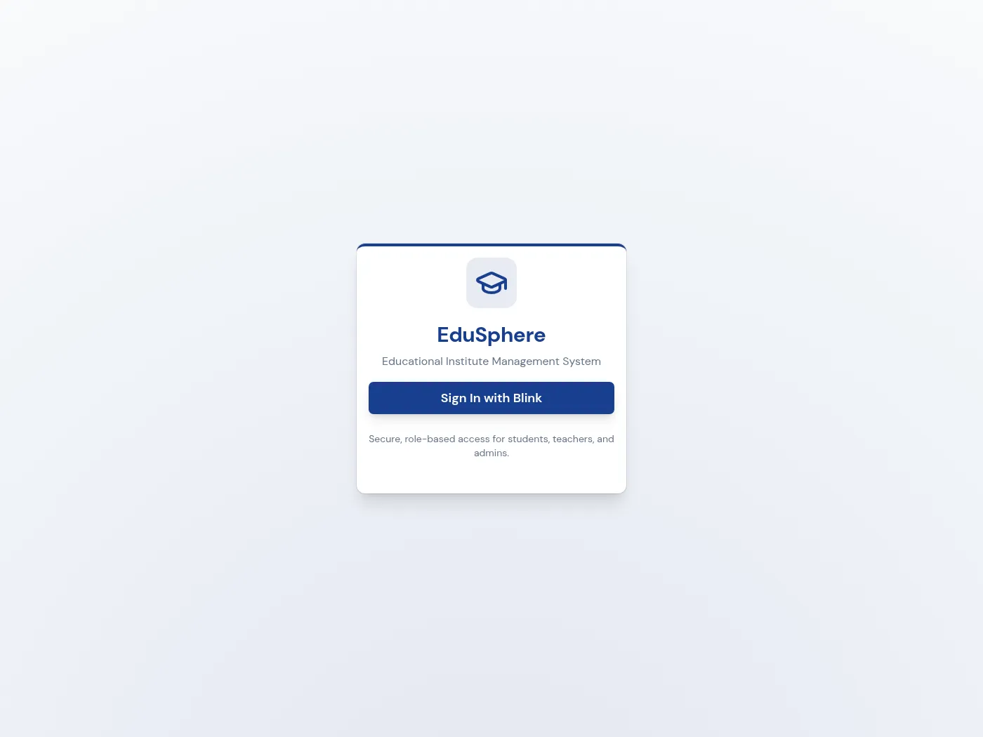 EduSphere Manager