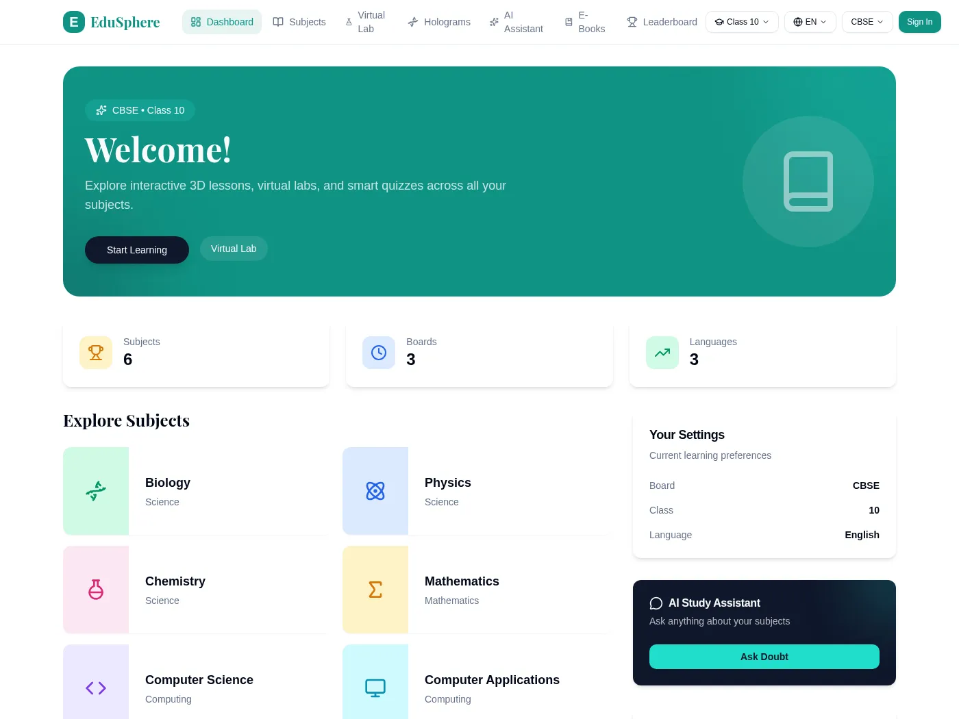 EduSphere Platform