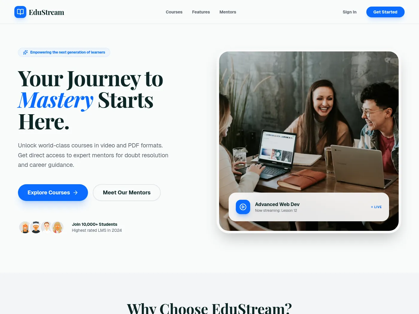 EduStream LMS