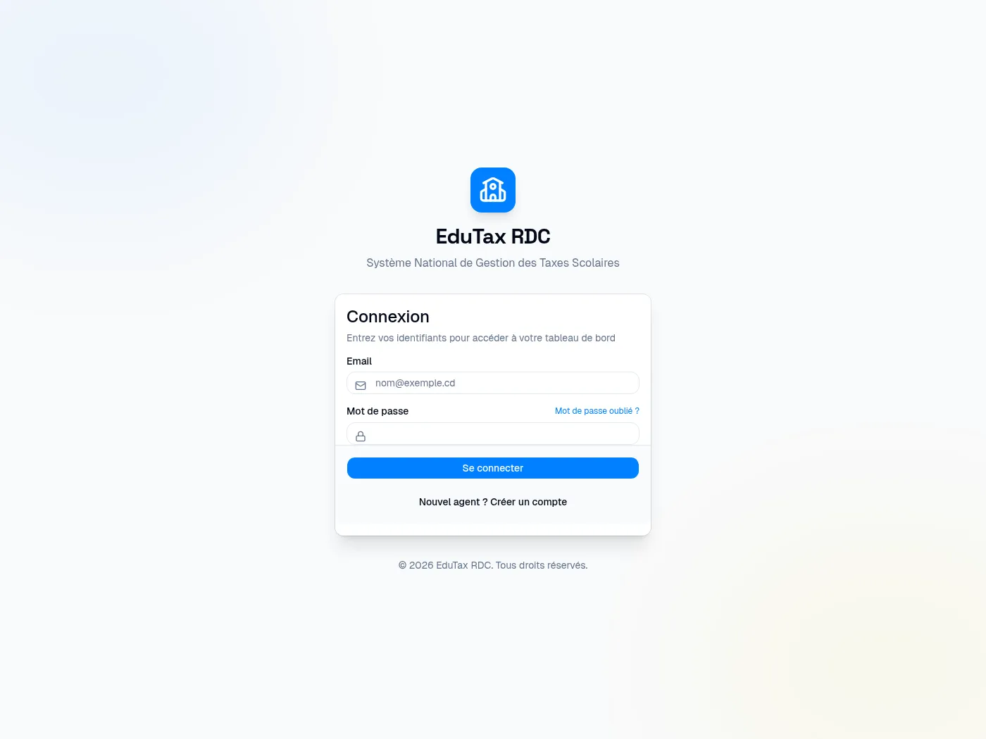 EduTax RDC Manager