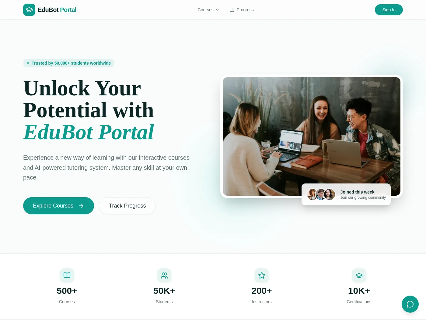 EduBot Portal