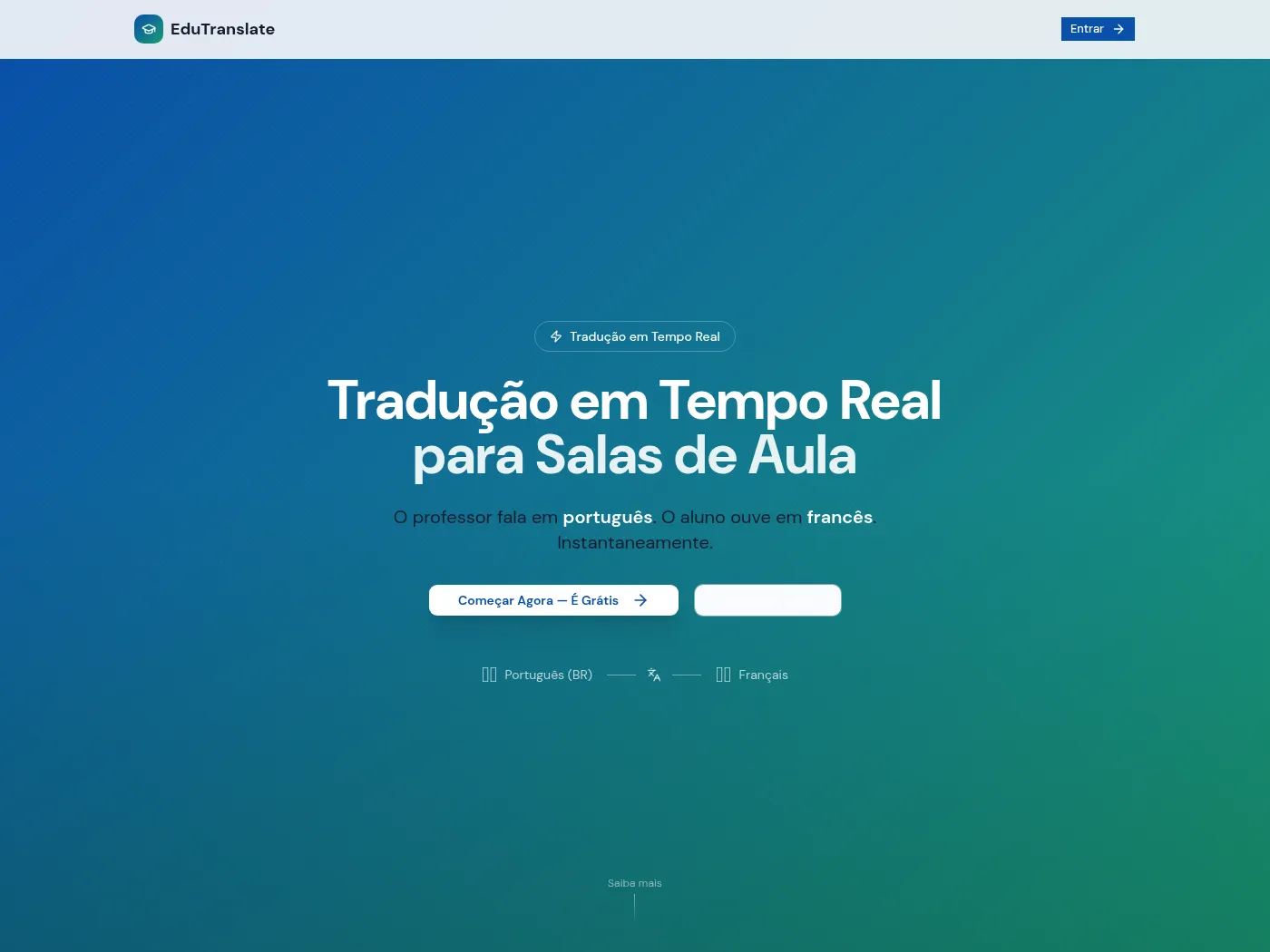 EduTranslate Real-Time Web