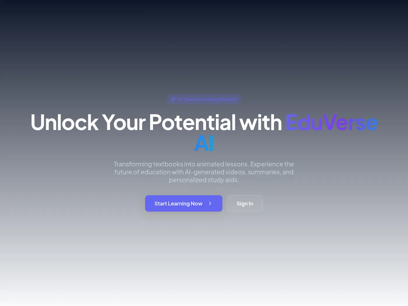 EduVerse AI Platform