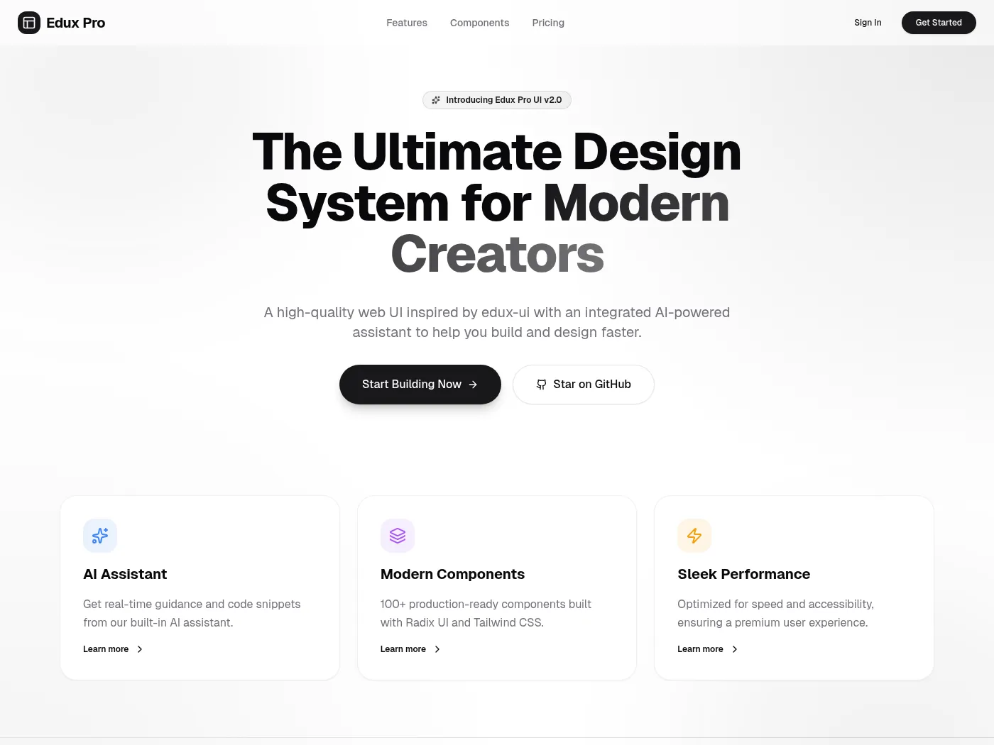 Edux Pro UI Assistant