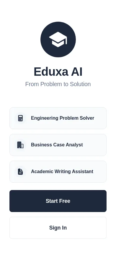 Eduxa AI MVP