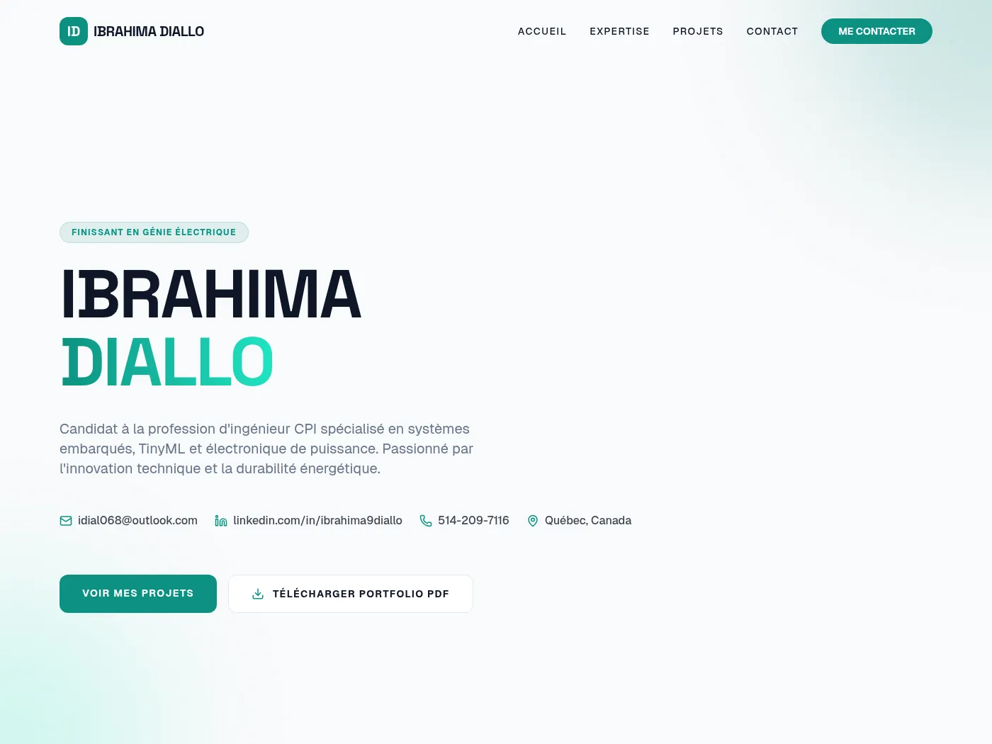 EE Grad Portfolio
