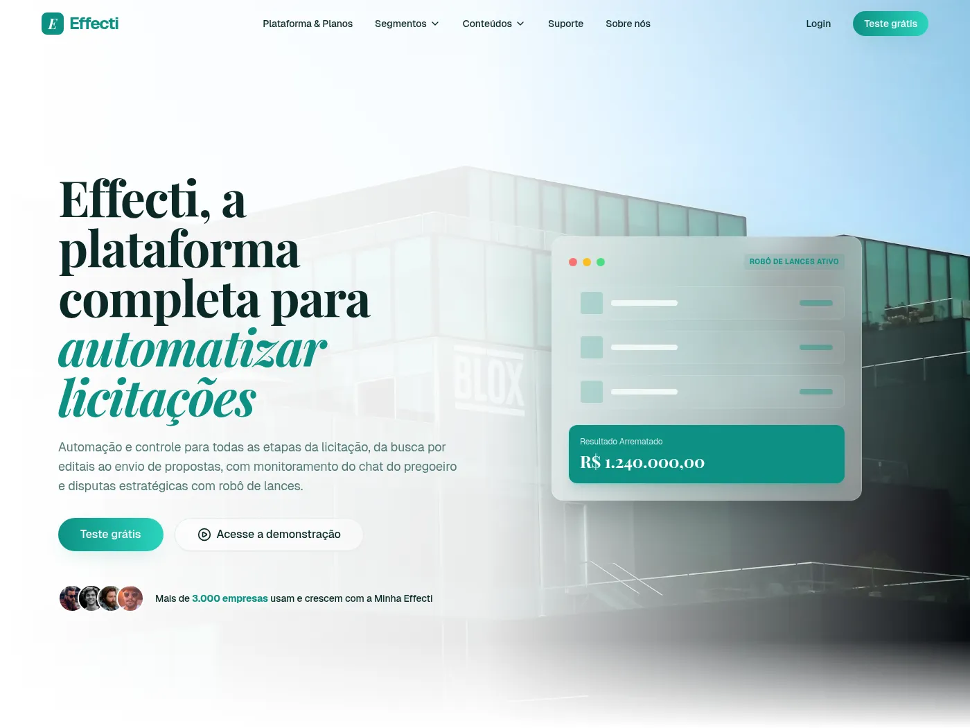 Effecti Web Clone