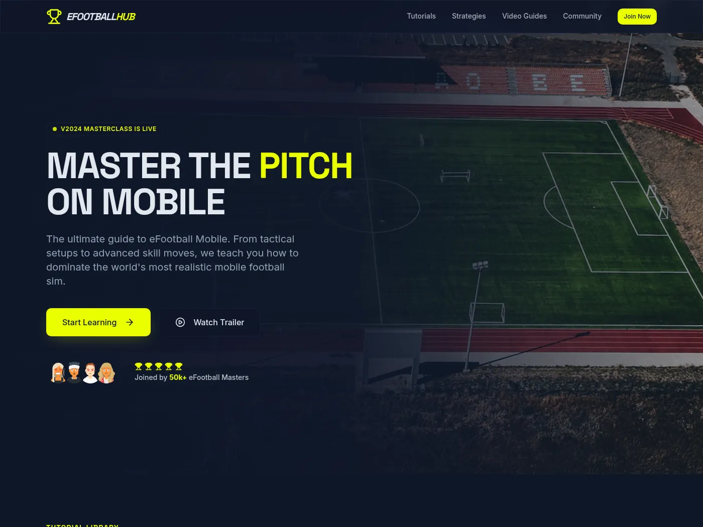 eFootball Mastery Hub