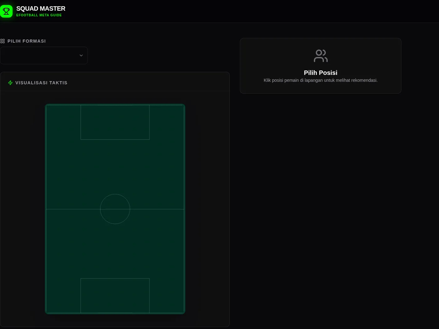 Efootball Mobile Squad Builder