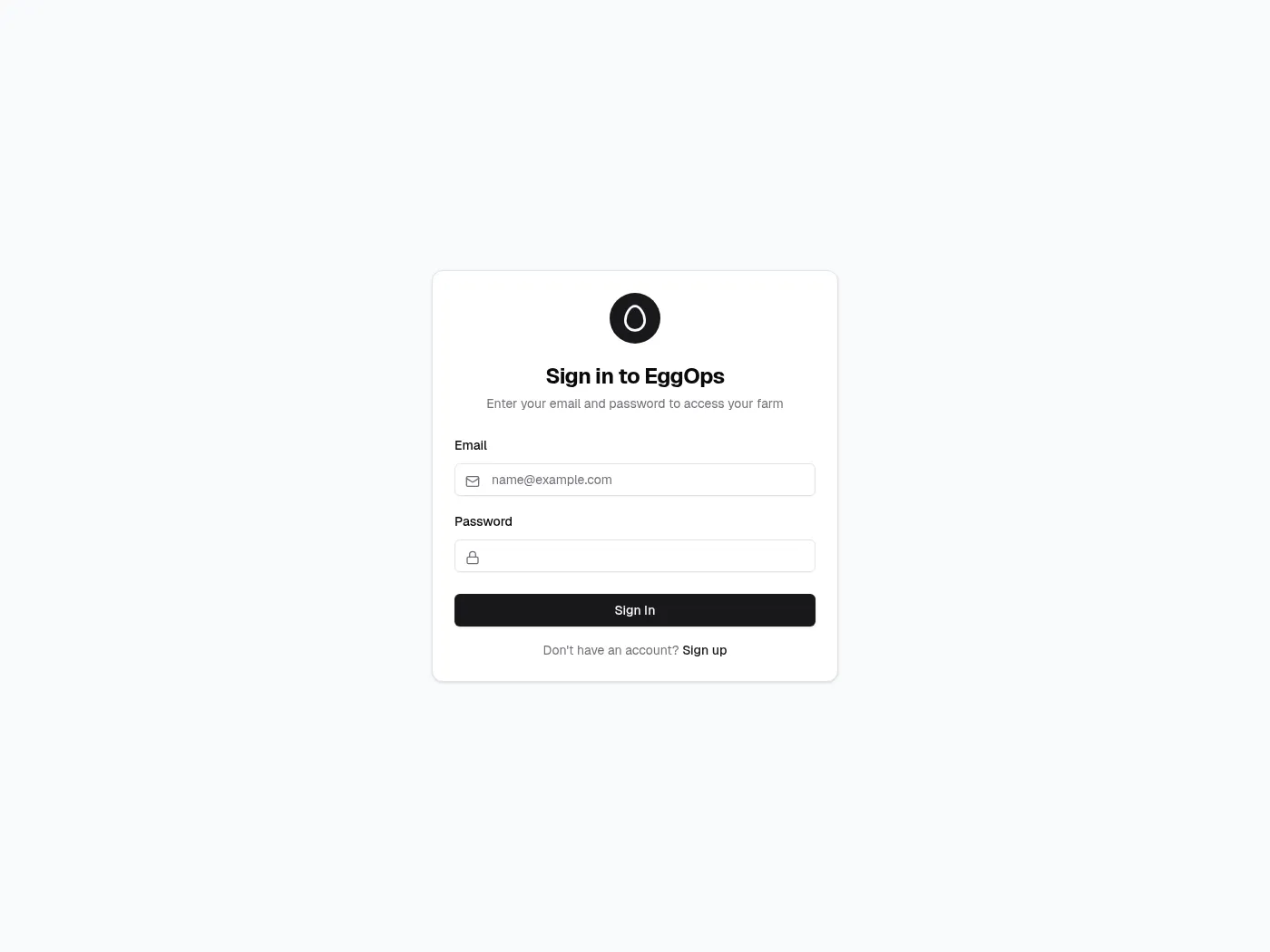 EggOps Tracker