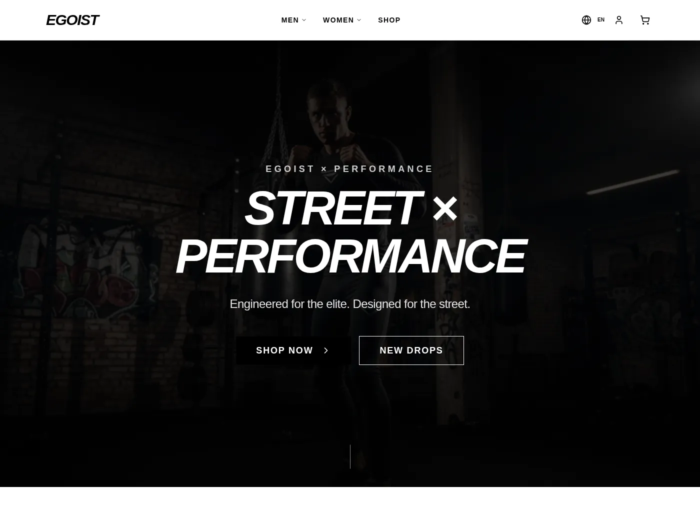 EGOIST E-Commerce Launch
