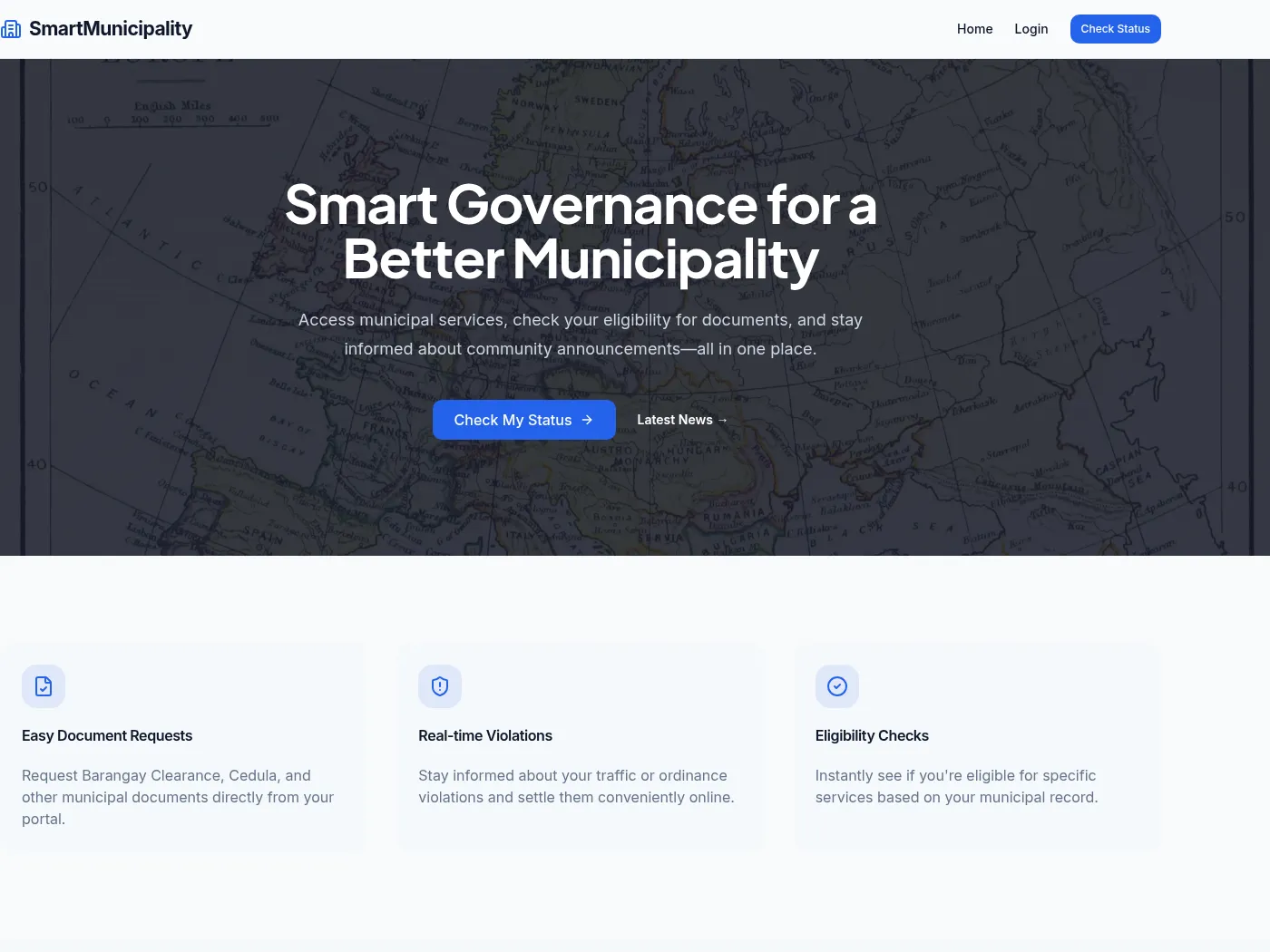 Smart Municipality Portal
