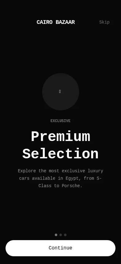 Cairo Car Bazaar