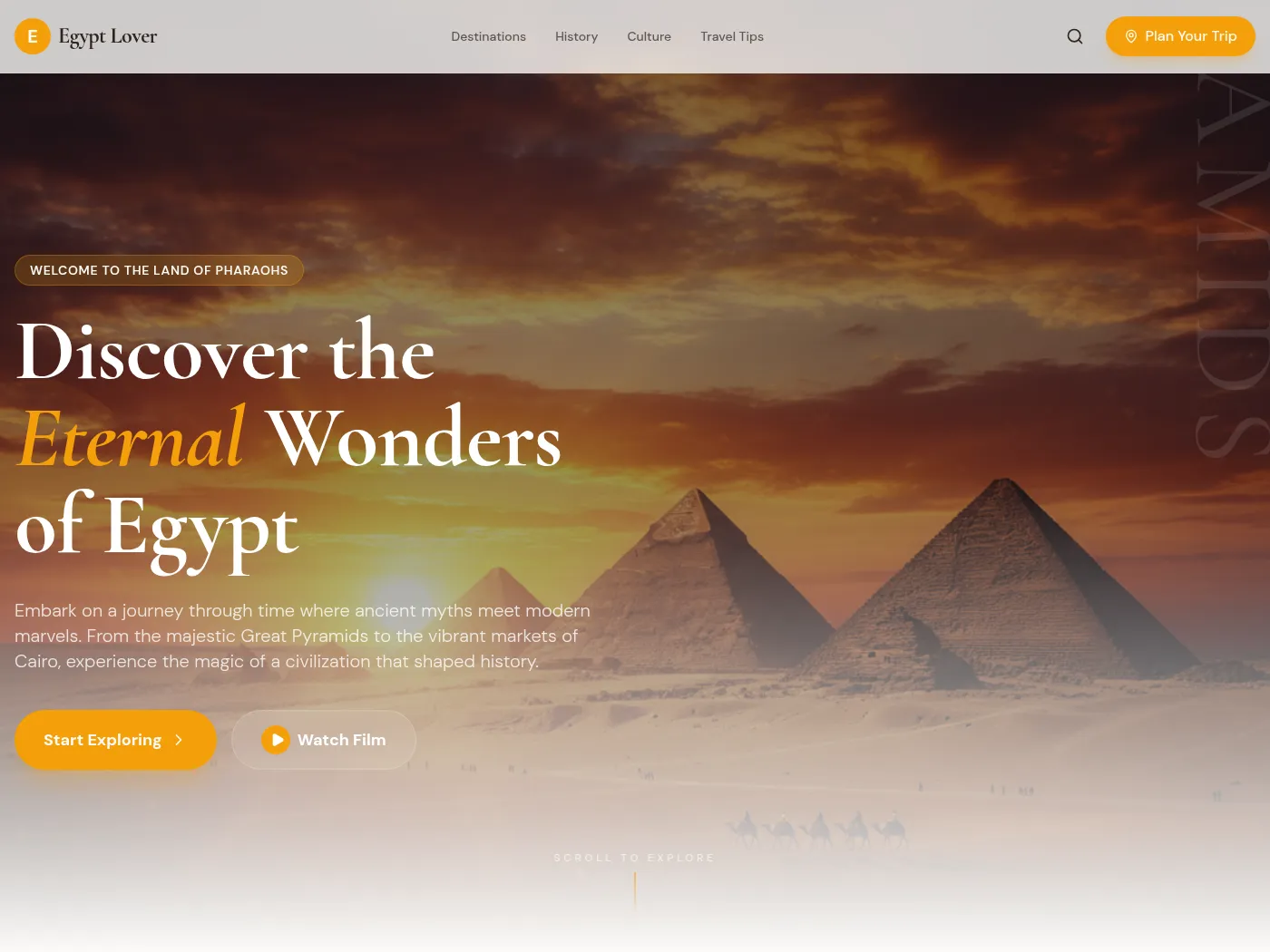 Egypt Lover Website