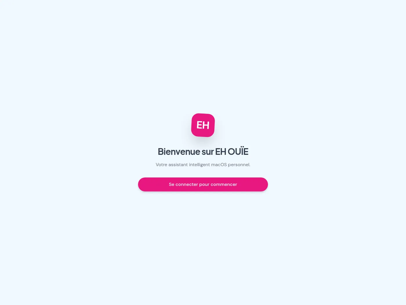 EH OUÏE AI Desktop