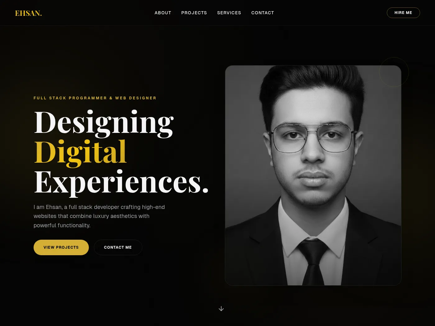 Ehsan Portfolio Site