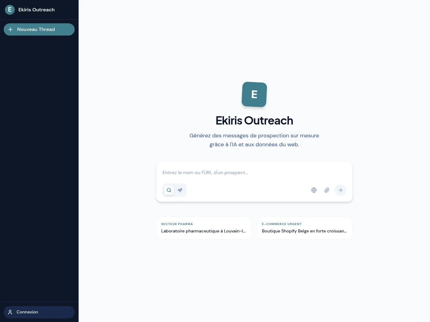Ekiris Outreach Prompt