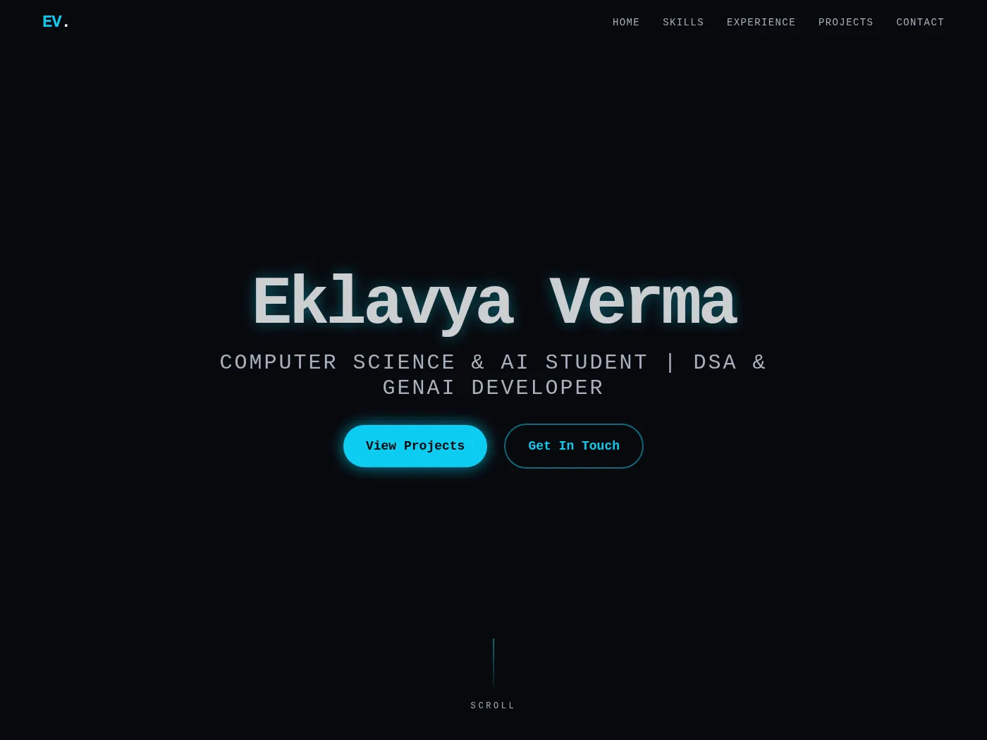Eklavya 3D Dev Portfolio
