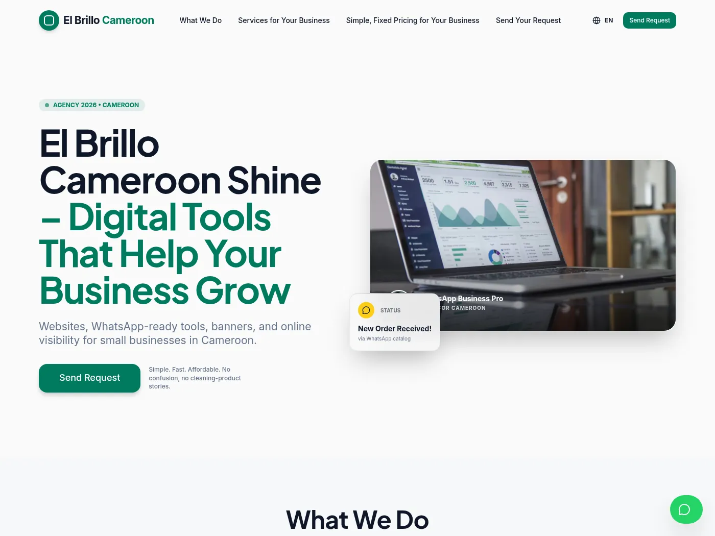 El Brillo Cameroon Shine