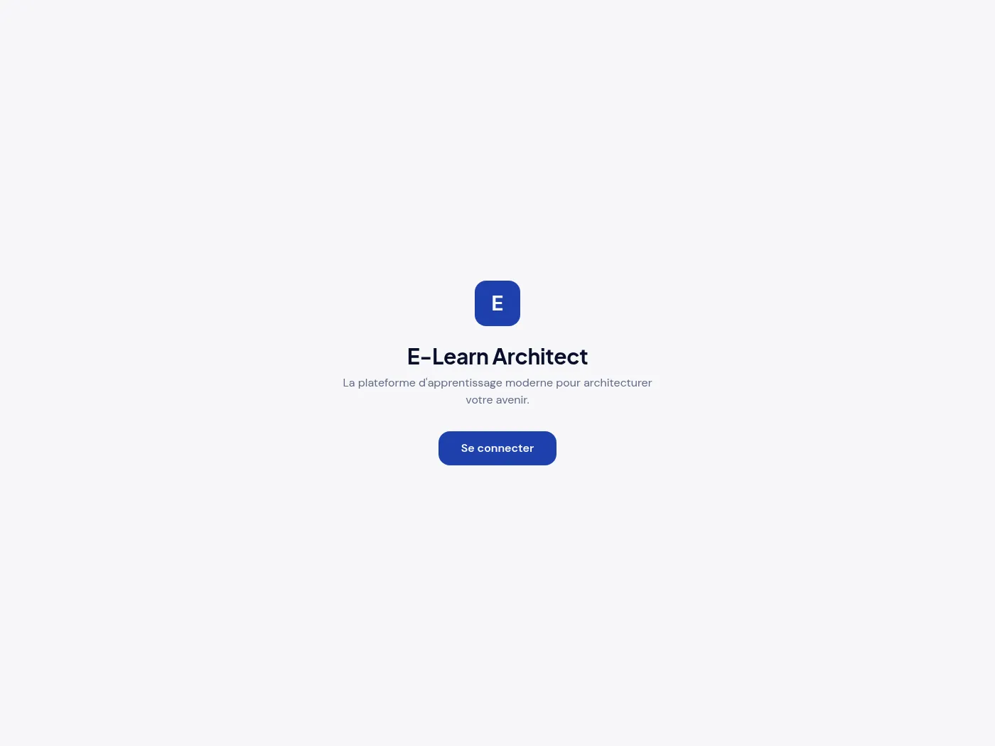 E-Learn Architect