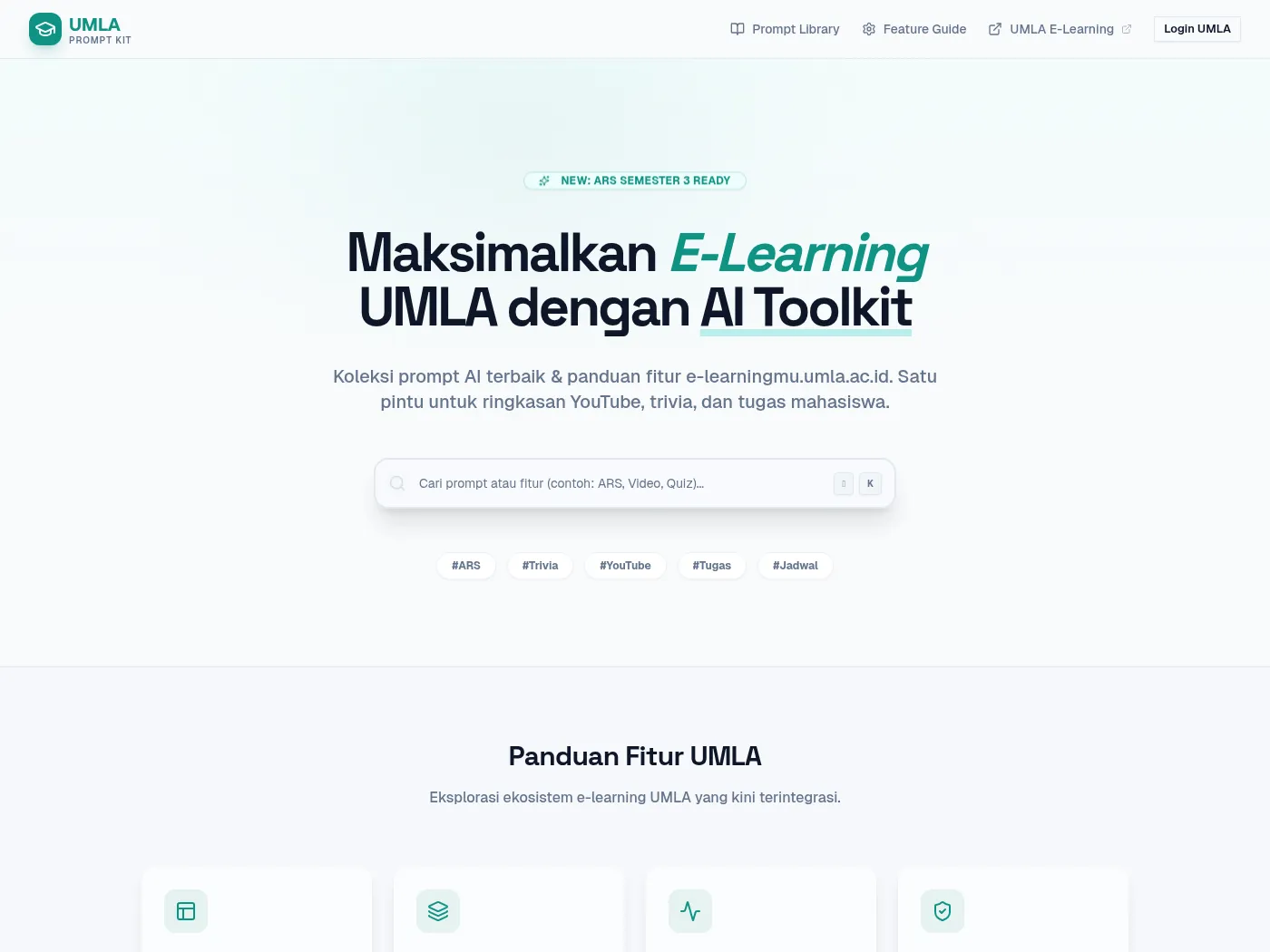 UMLA E-Learning Prompt Kit