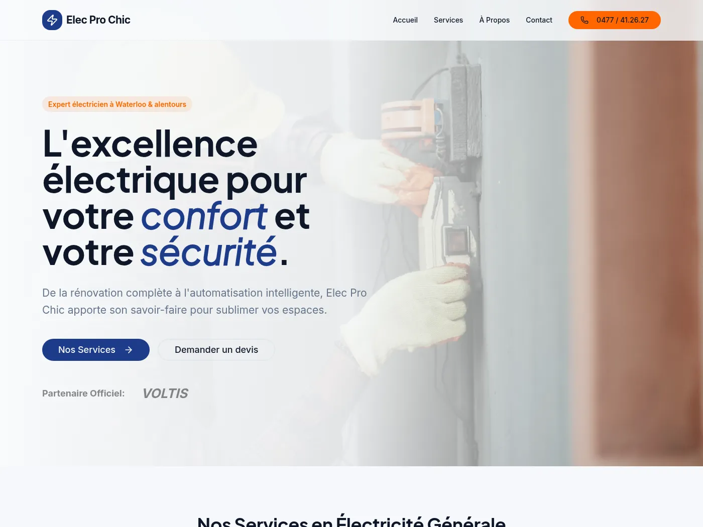 ElecProChic Site Redesign