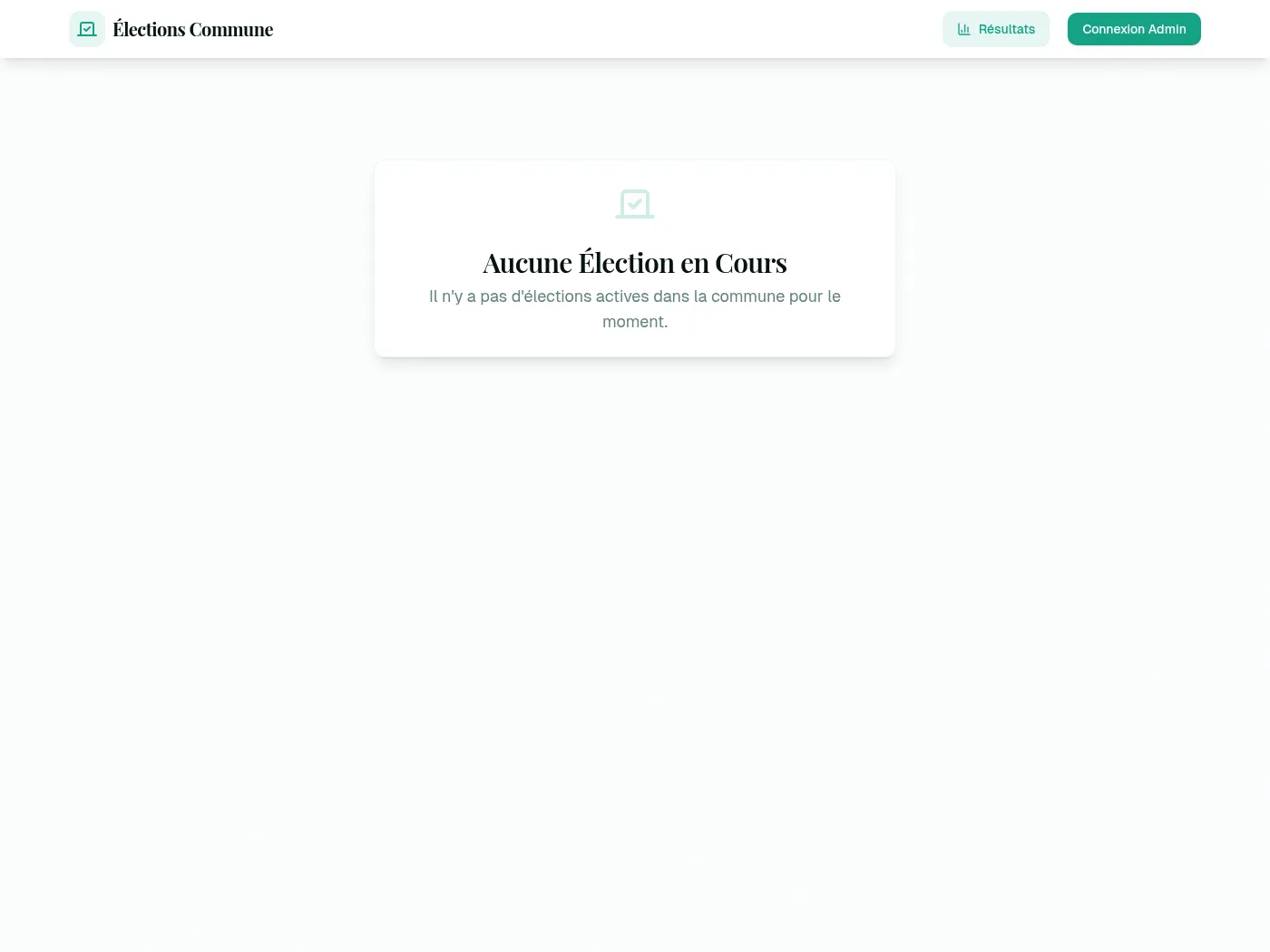 Commune Elections Manager