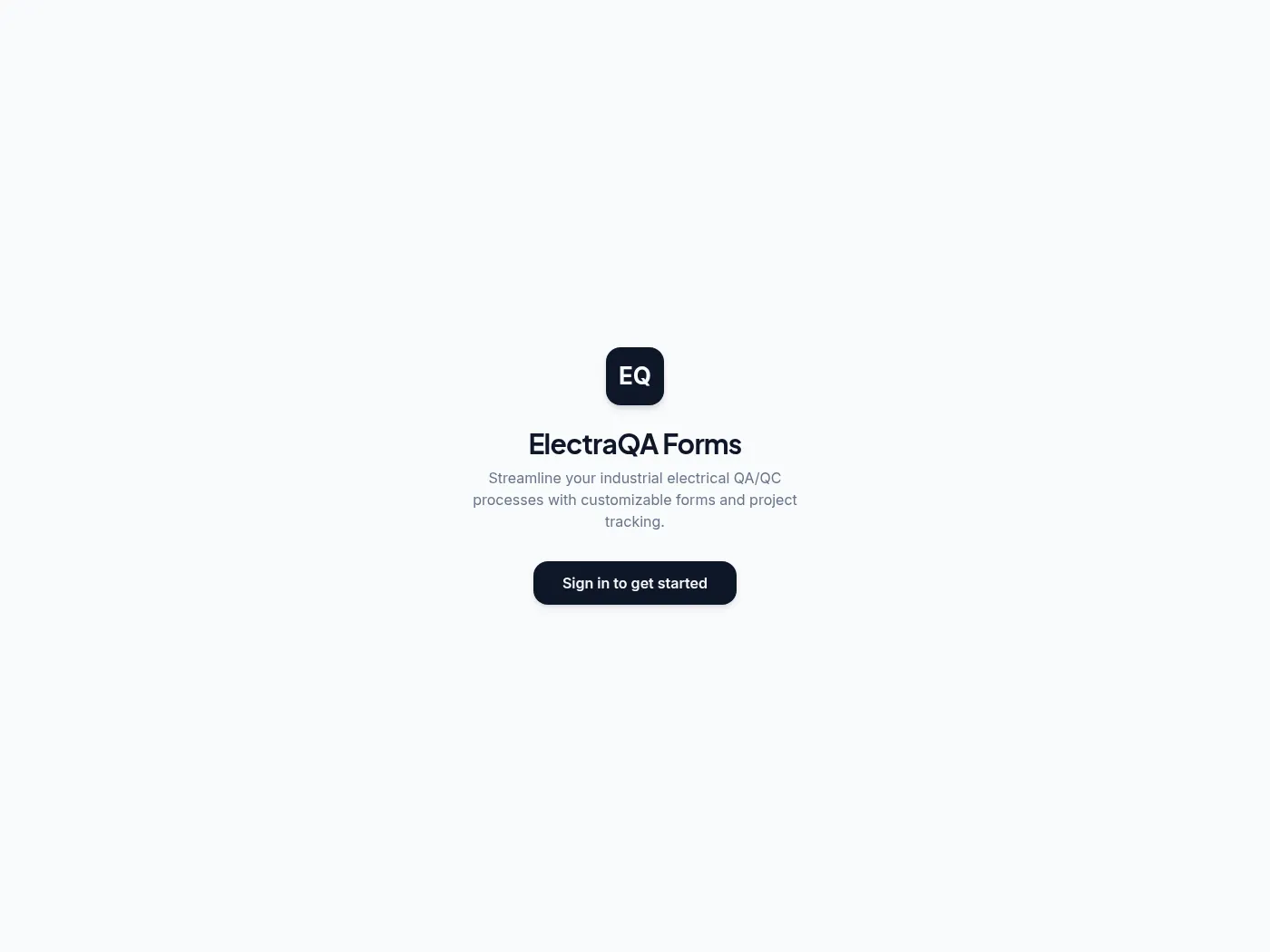 ElectraQA Forms