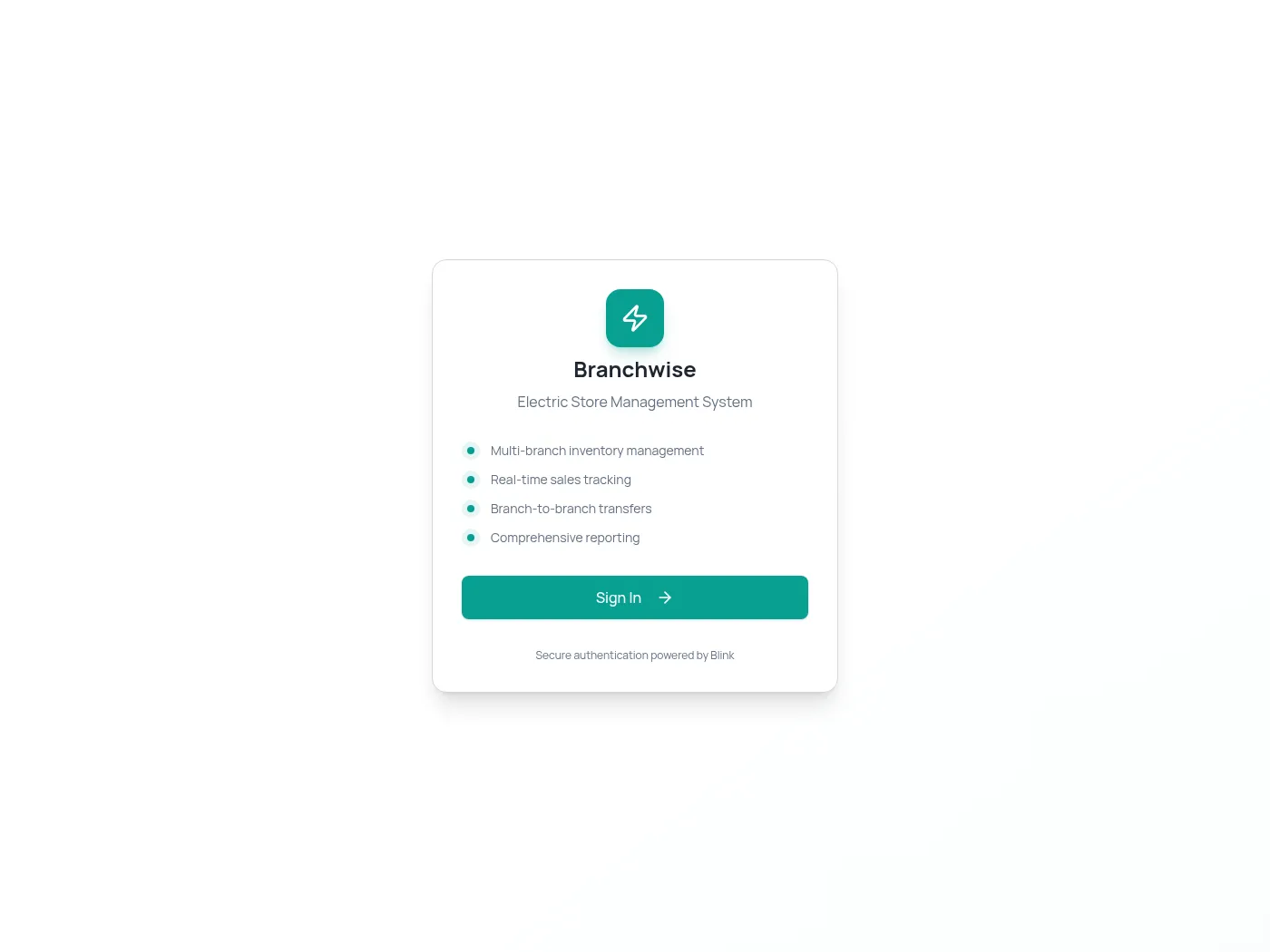 Branchwise Electric Manager