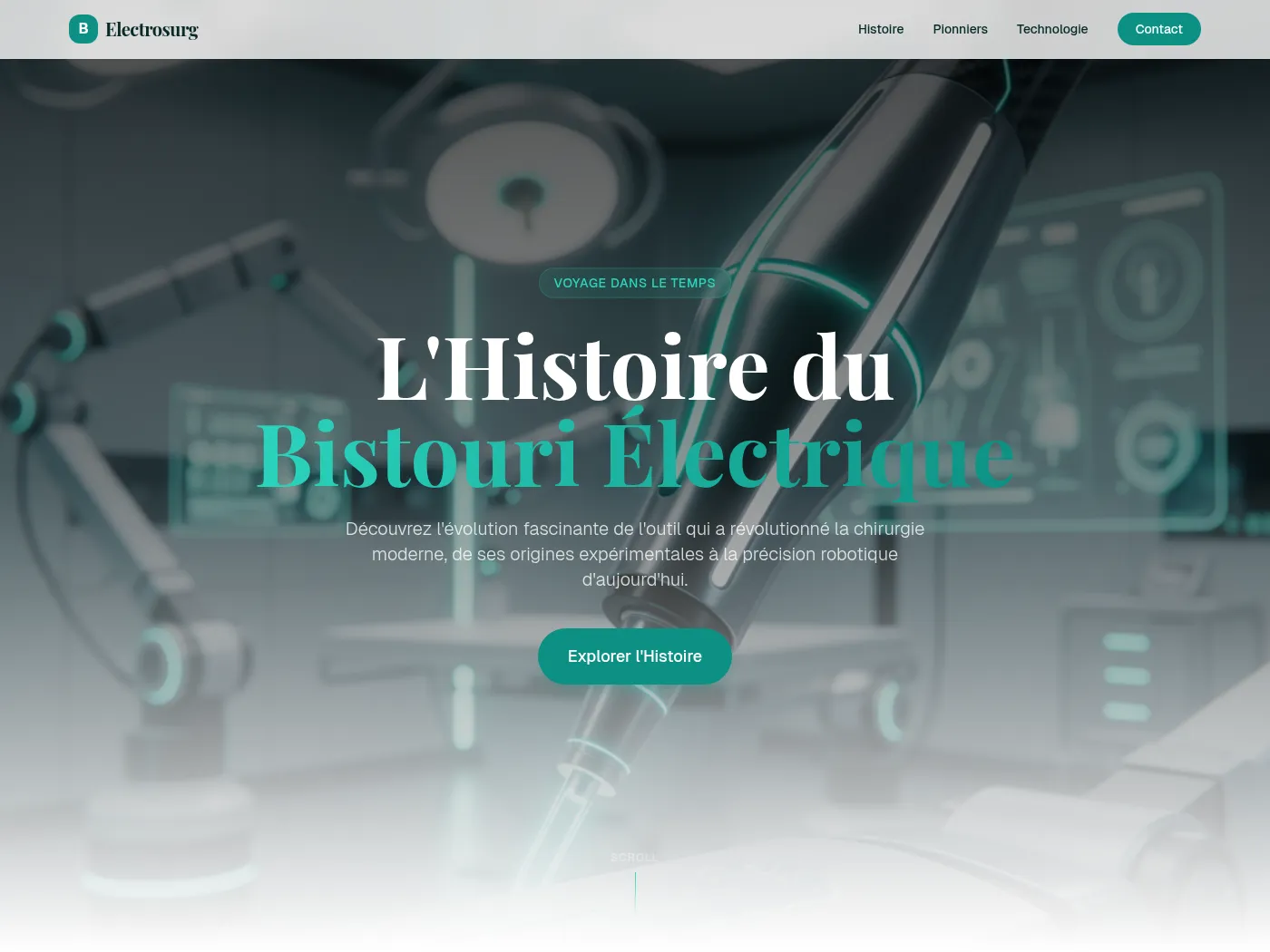 Electric Scalpel History