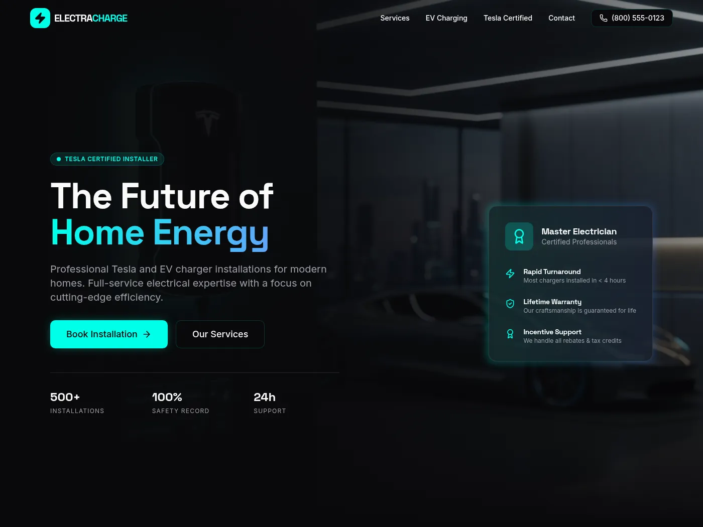 ElectraCharge Web Hub