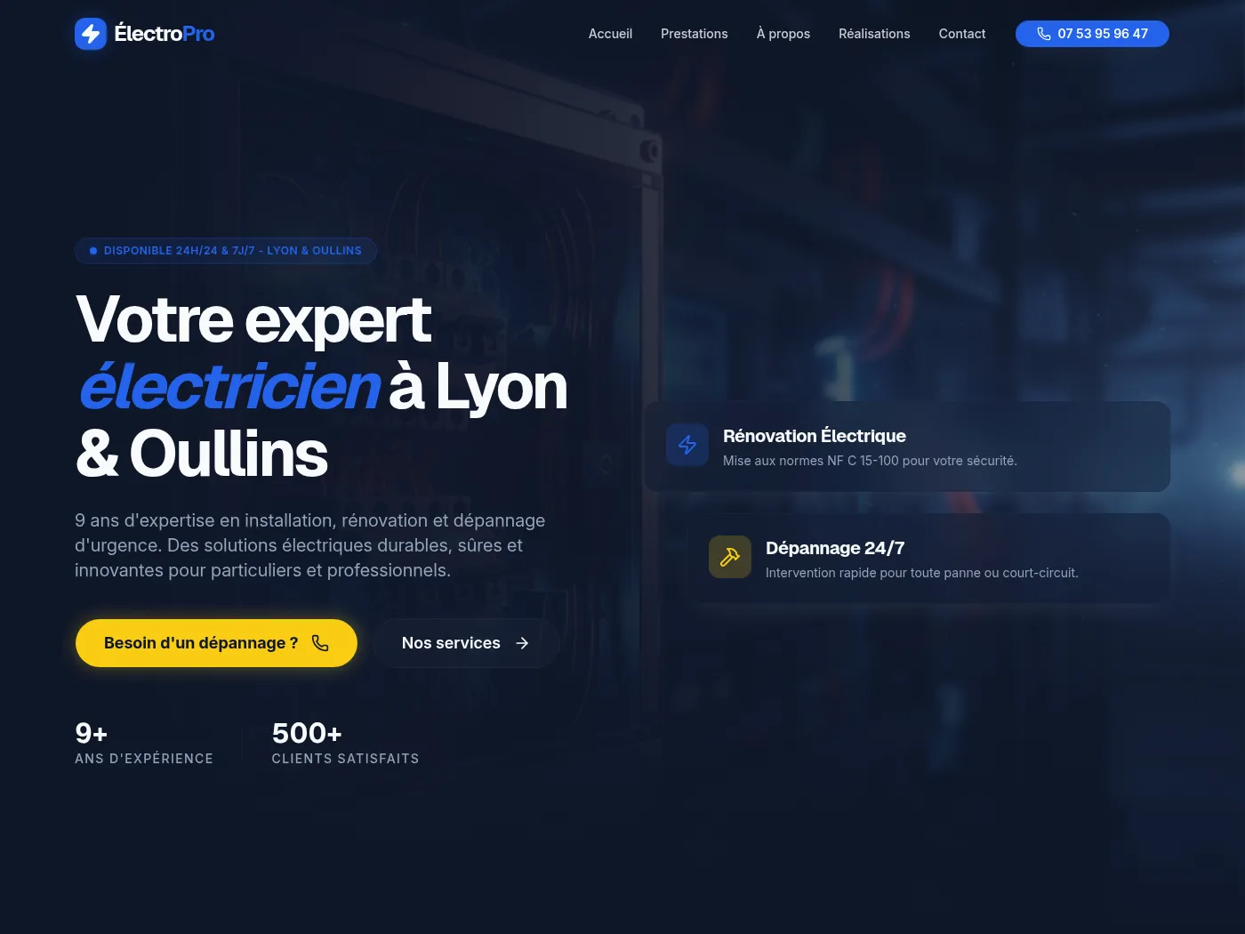 ÉlectroPro Web Presence