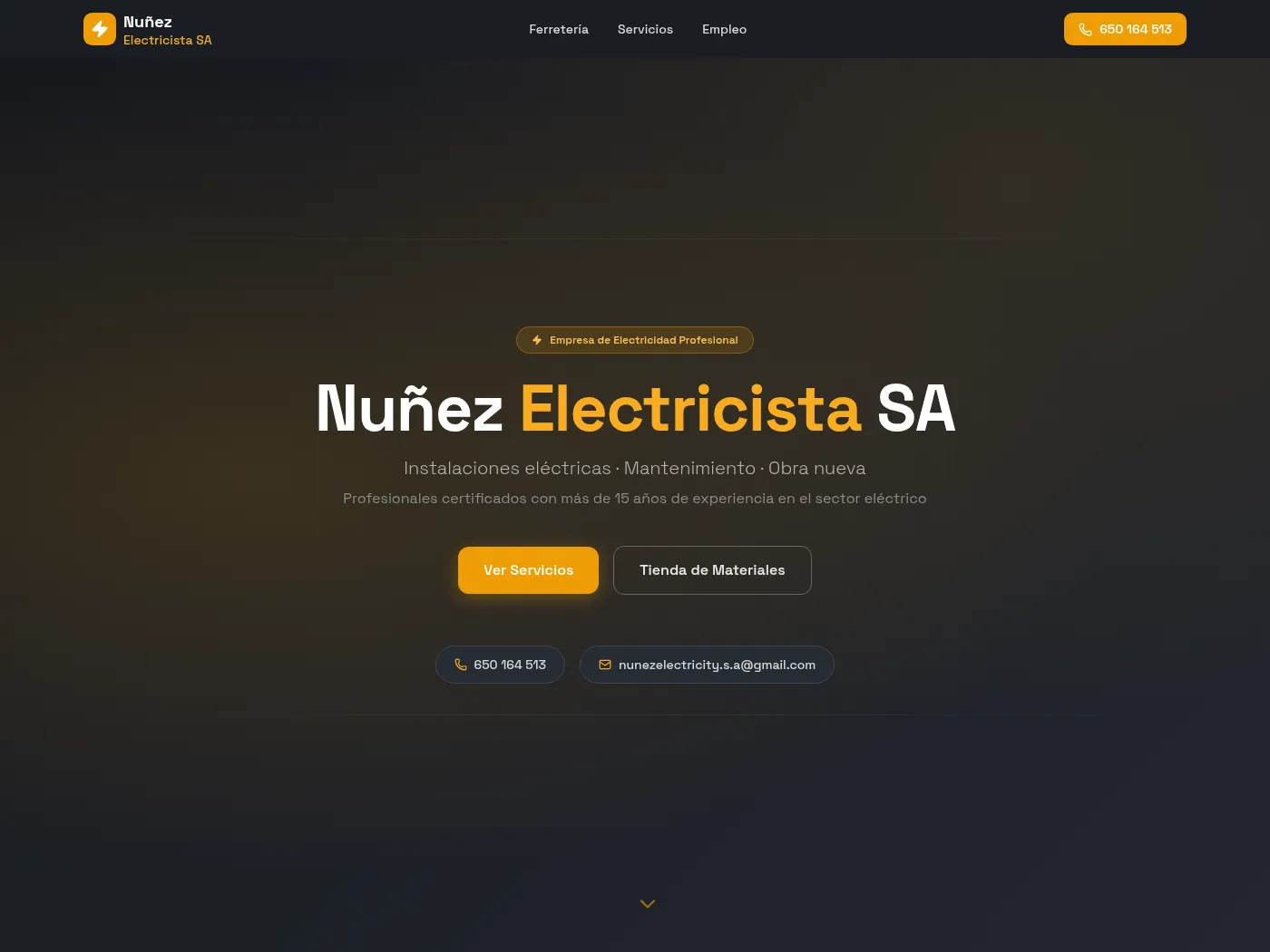 Nuñez Electricista Web